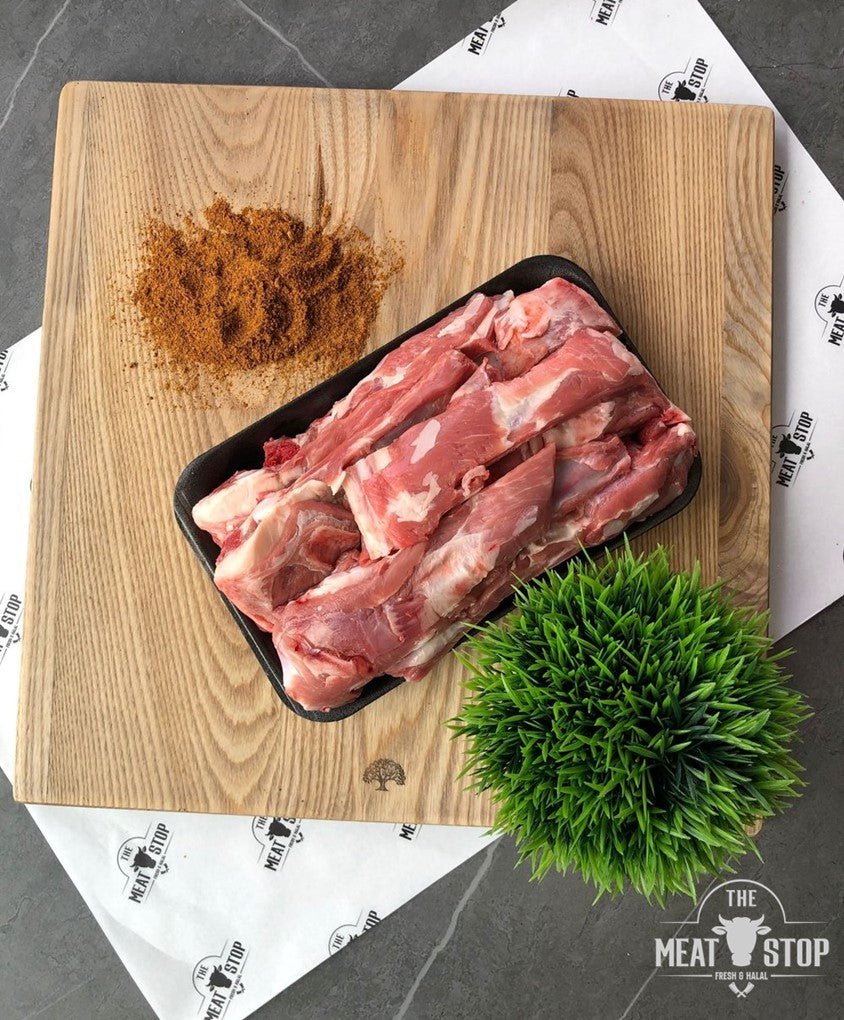Halal Lamb Ribs | HMC Certified Butchers in Morden – The Meat Stop